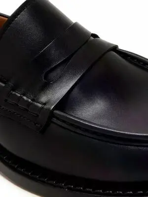Magnanni Leather Penny Loafers