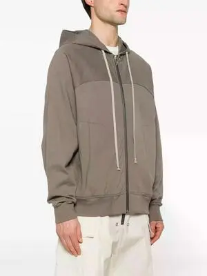 Rick Owens Zip-up Hoodie - Neutrals