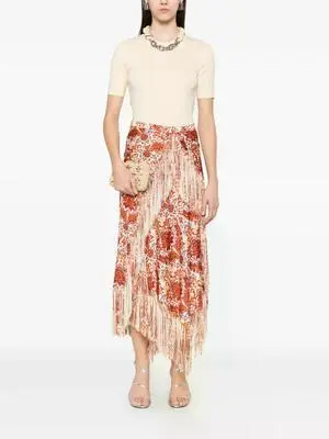 Rabanne Chain-link Detail Top - Neutrals