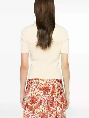 Rabanne Chain-link Detail Top - Neutrals