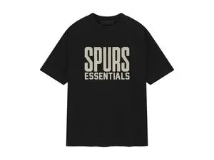 Fear Of God Essentials Nba Spurs Tee Shirt - Black