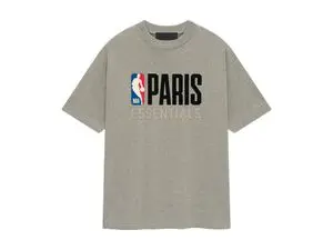 Fear Of God Nba Paris Tee Shirt - Warm Heather