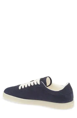 Prada Lane Triangle Logo Low-top Sneakers - Blue