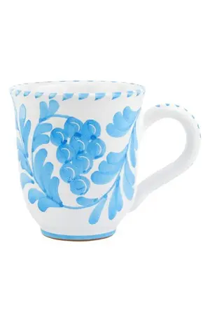 VIETRI Arezzo Mug - Turquoise/aqua