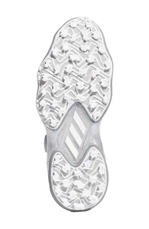 Adidas Codechaos Boa 25 Waterproof Spikeless Golf Shoes - White/ Silver/ Grey Two