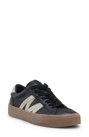 Moncler Monaco Low-top Sneakers - Black