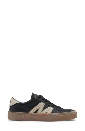 Moncler Monaco Low-top Sneakers - Black