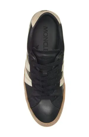 Moncler Monaco Low-top Sneakers - Black
