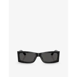 Prada Rectangle-frame Sunglasses - Black