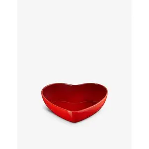 LE CREUSET Stoneware Heart Serving Bowl 30.2cm - Cerise