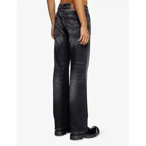 DIESEL® 1985 Larkee Straight-leg Denim-blend Jeans - 02