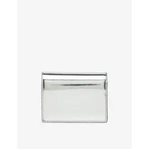 DIESEL® 1dr Iii Bi-fold Mirrored Leather Wallet - H0535