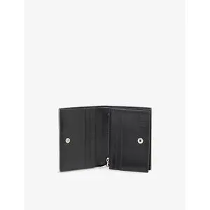 DIESEL® 1dr Iii Bi-fold Mirrored Leather Wallet - H0535
