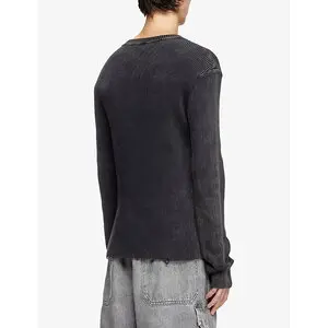 DIESEL® Cotton Jumper With Brand Plaque - 900