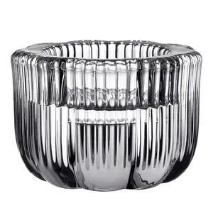 VILLEROY & BOCH Fleur Muli Functional Votive & Taper Candleholder - Clear