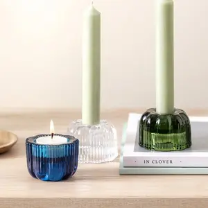 VILLEROY & BOCH Fleur Muli Functional Votive & Taper Candleholder