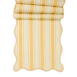 JULISKA Cabana Stripe 18 X 90 Table Runner - Sunshine
