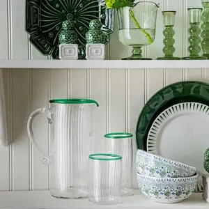 JULISKA Nell Double Old Fashioned Glass - Green