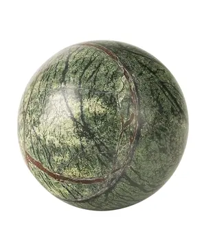 GAURI KOHLI Forest Marble Sphere Object - Green