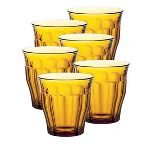 DURALEX Picardie 10.37 Oz. Tumbler, Set Of 6 - Amber
