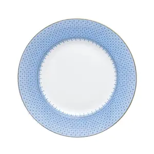 MOTTAHEDEH Lace Dinner Plate - Cornflower