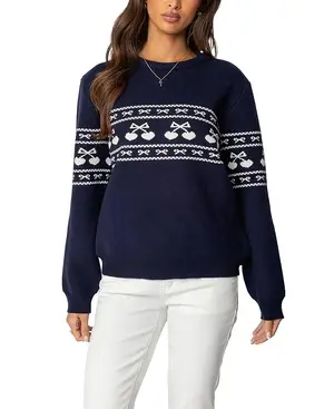 EDIKTED Holiday Cheer Sweater