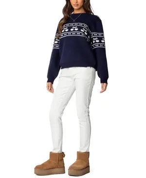 EDIKTED Holiday Cheer Sweater