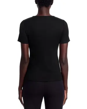 Lafayette 148 New York Classic Tee - Black