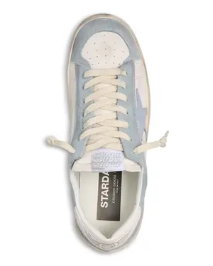 GOLDEN GOOSE Stardan Low Top Sneakers - Light Blue