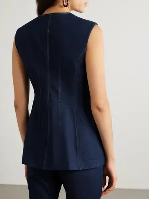Veronica Beard Jessup Denim Vest