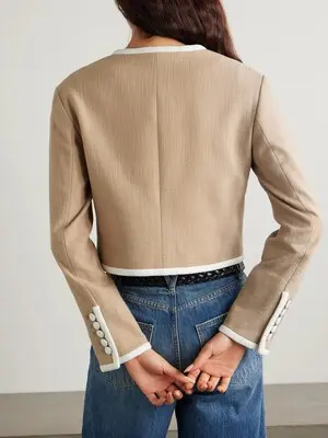 Veronica Beard Beale Cotton-blend Tweed Jacket