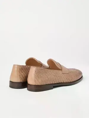 Brunello Cucinelli Leather Loafers