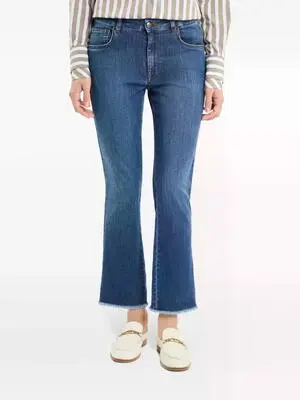 FAY Cropped Jeans - Blue