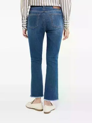 FAY Cropped Jeans - Blue
