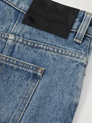 Nina Ricci Paneled Flared Jeans - Blue