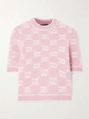 Gucci Wool Bouclé-jacquard Sweater