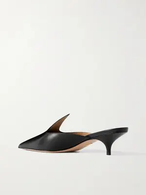 FERRAGAMO Dorye Leather Mules