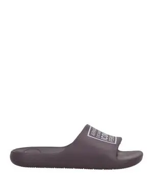 Armani Exchange Icon Period Pool Slides - Red