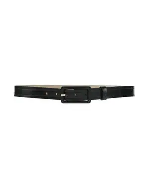 Emporio Armani Leather Belt - Black