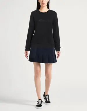 EA7 Sweatshirt In Cotton, Polyester, And Elastane - Black