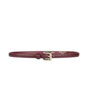 Emporio Armani Leather Belt With Buckle - Brown