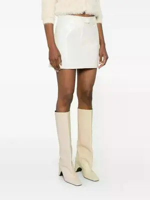 COURREGES Reedition Mini Skirt - Neutrals
