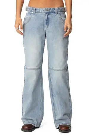 EDIKTED Shai Low Rise Carpenter Jeans