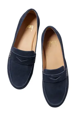 Beek Moorhen Penny Loafer - Navy