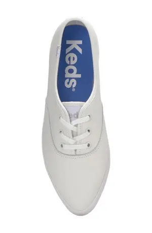 KEDS® Pointed Toe Leather Sneakers