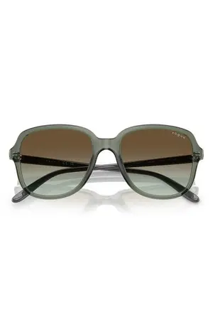 VOGUE 53mm Square Sunglasses