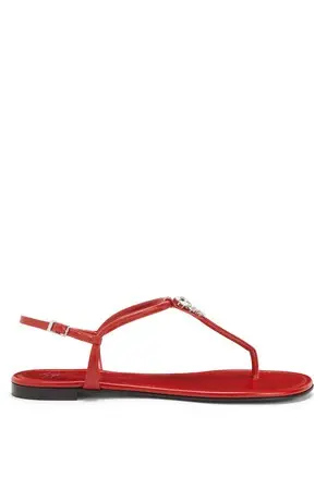 GIUSEPPE ZANOTTI Anyelle Flat Thong Sandals
