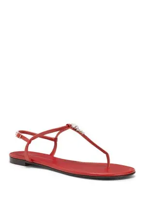 GIUSEPPE ZANOTTI Anyelle Flat Thong Sandals