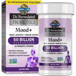 GARDEN OF LIFE Dr. Formulated Probiotics Mood+ 60 Capsules - One-color