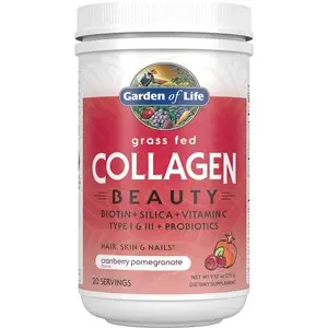 GARDEN OF LIFE Grass Fed Collagen Beauty Cranberry Pomegranate 270 Grams - One-color